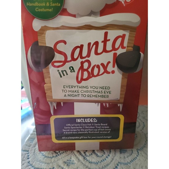 Unknown | Holiday | Santa In A Box Bundle Lot New Unopened Hat Beard ...